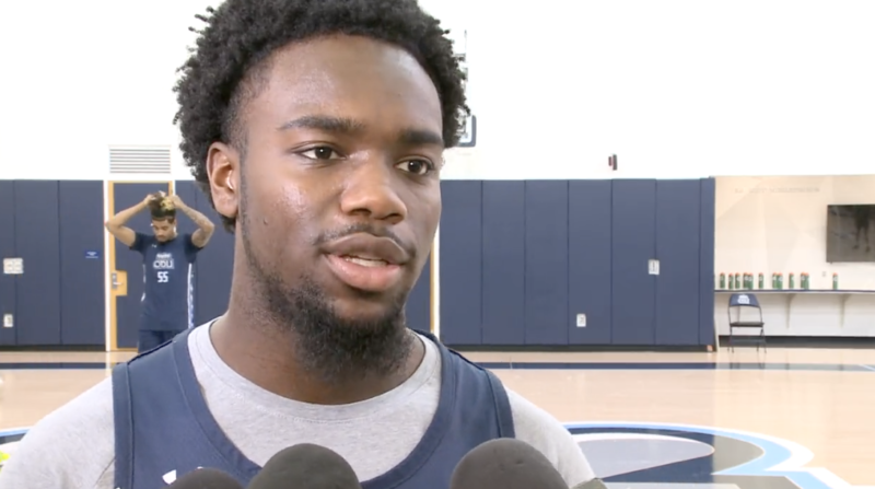 ODU Point Guard Imo Essien Is Back At Practice After Collapsing On The ...