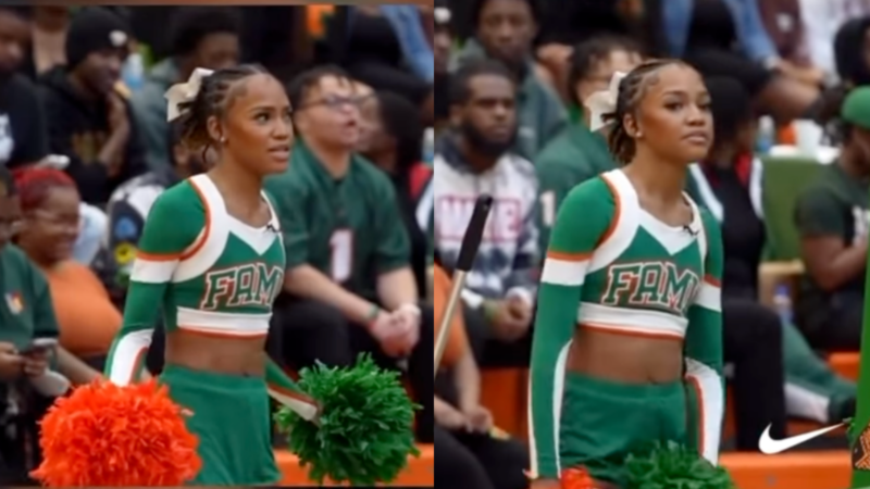 FAMU Cheerleader Goes Viral For Savage Trash Talking During Basketball ...