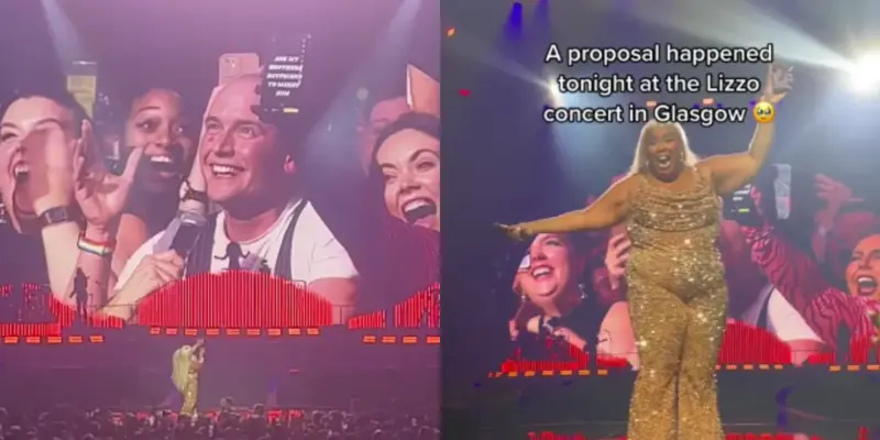 Lizzo Helps A Fan Propose To His Boyfriend Over FaceTime In The Middle ...