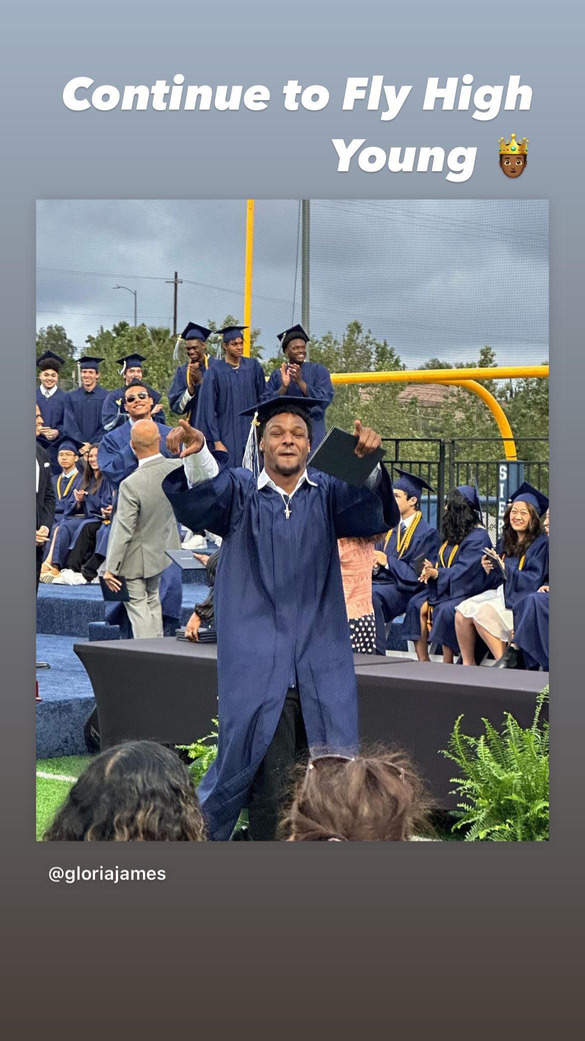 Bronny James Officially Graduates From Sierra Canyon High School: 'Fly ...