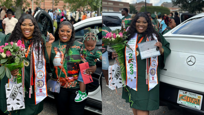FAMU Student Surprised With Special Graduation Gift: 'My Mom Always ...