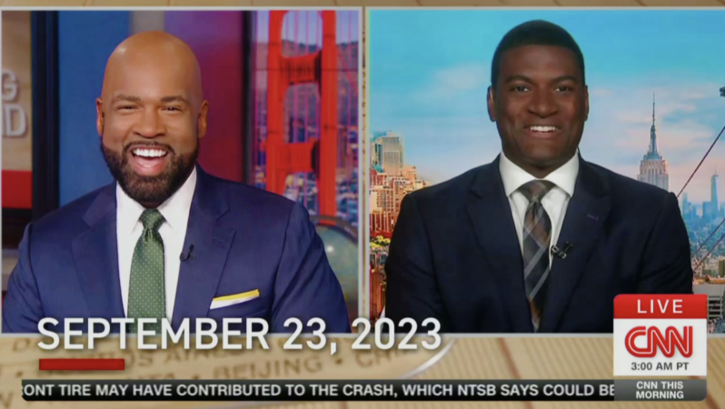 CNN's Victor Blackwell And Omar Jimenez Mark Rare, 'Historic' Occasion ...