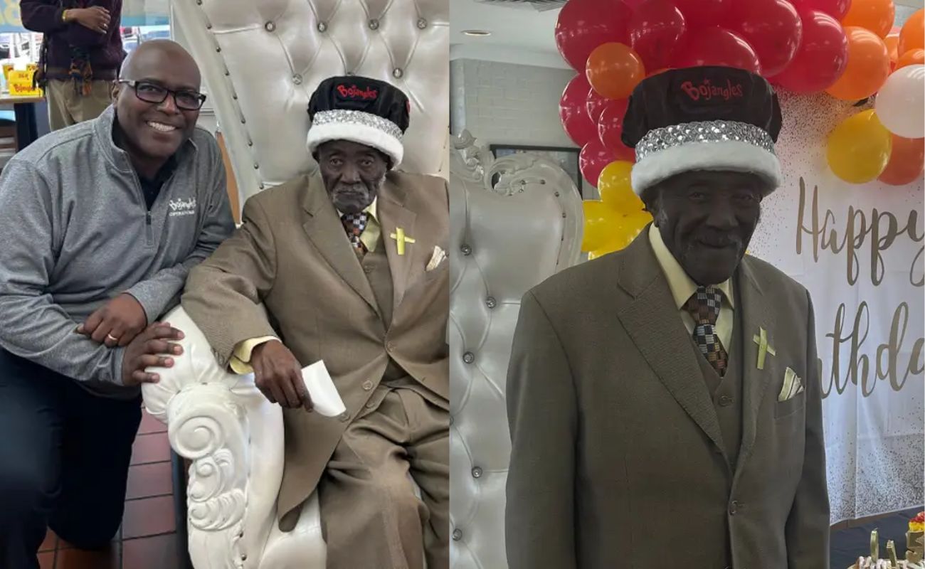 This Bojangles Restaurant Celebrated The 105th Birthday Of A Longtime ...