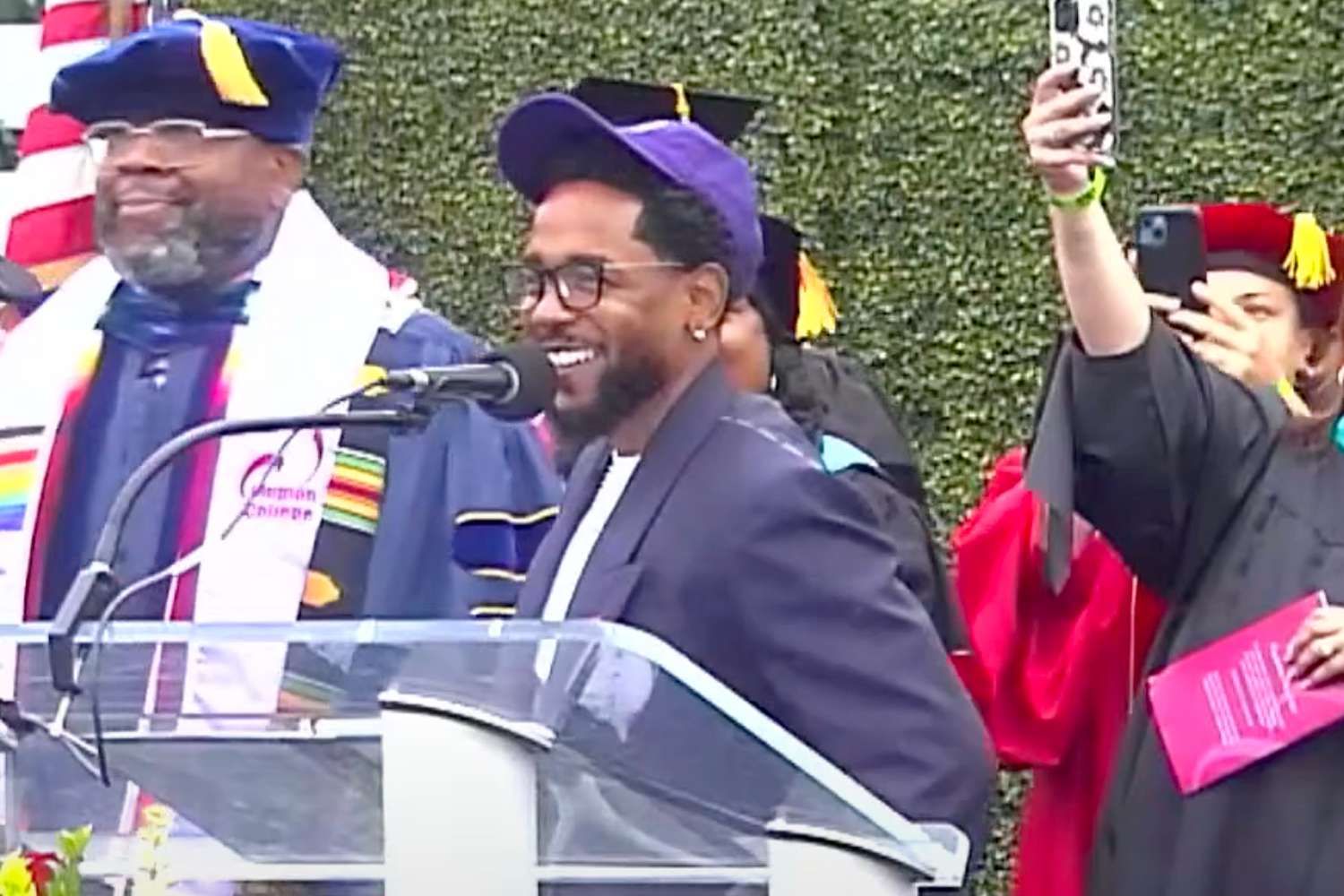 Kendrick Lamar Makes Surprise Visit To Compton College To Inspire The Graduating Class Of 2024 ...