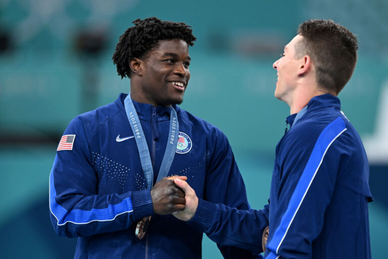Fred Richard Leads U.S. Men's Gymnastics Win Its First Olympic Medal In ...